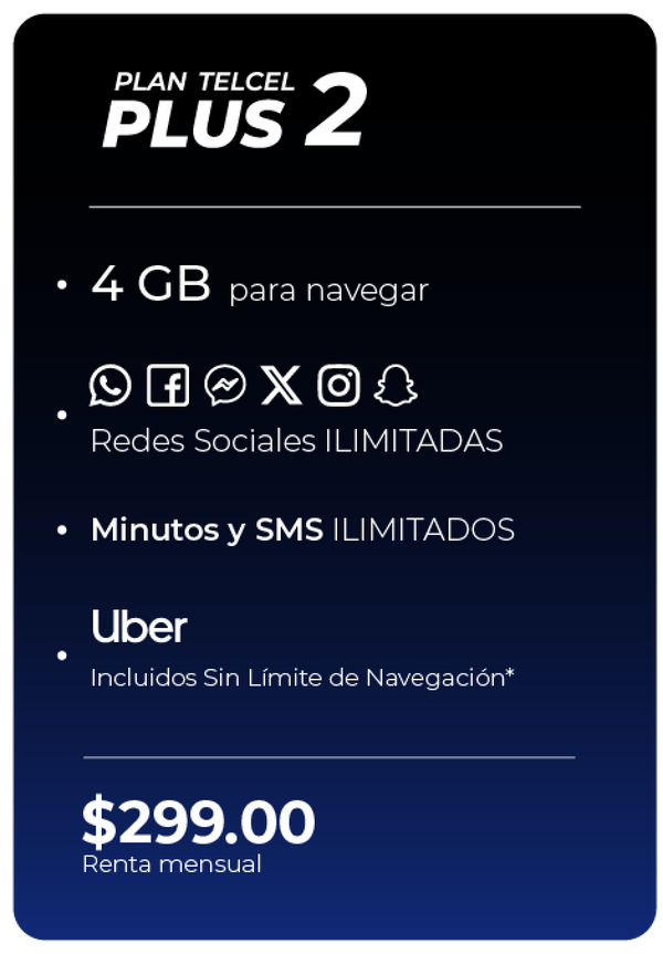 Planes Telcel – Celular Express